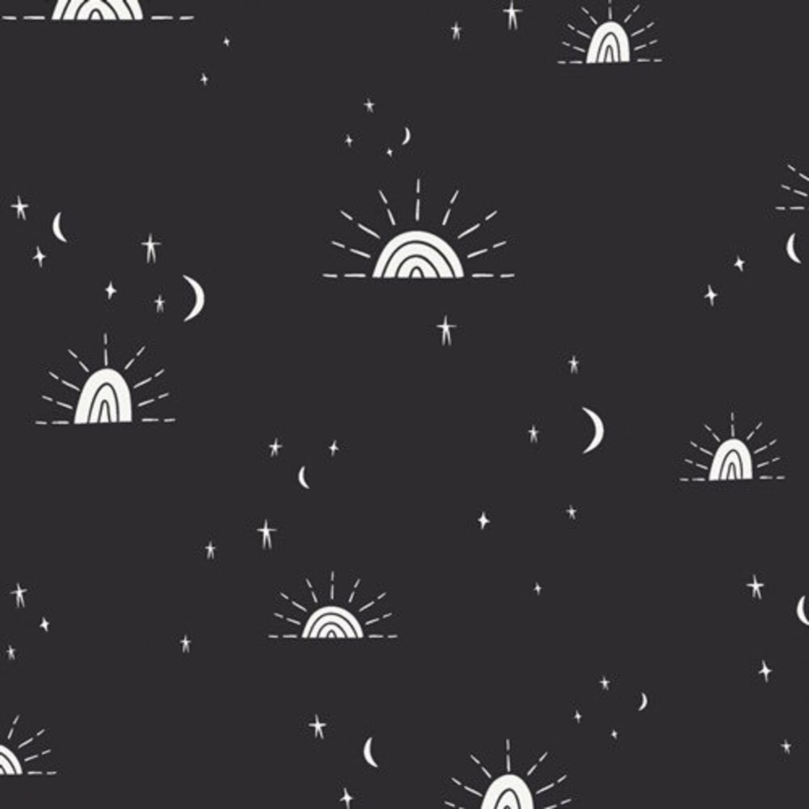 Look up Fabric Sunrise Tribal Fabric Celestial Native Fabric | Etsy