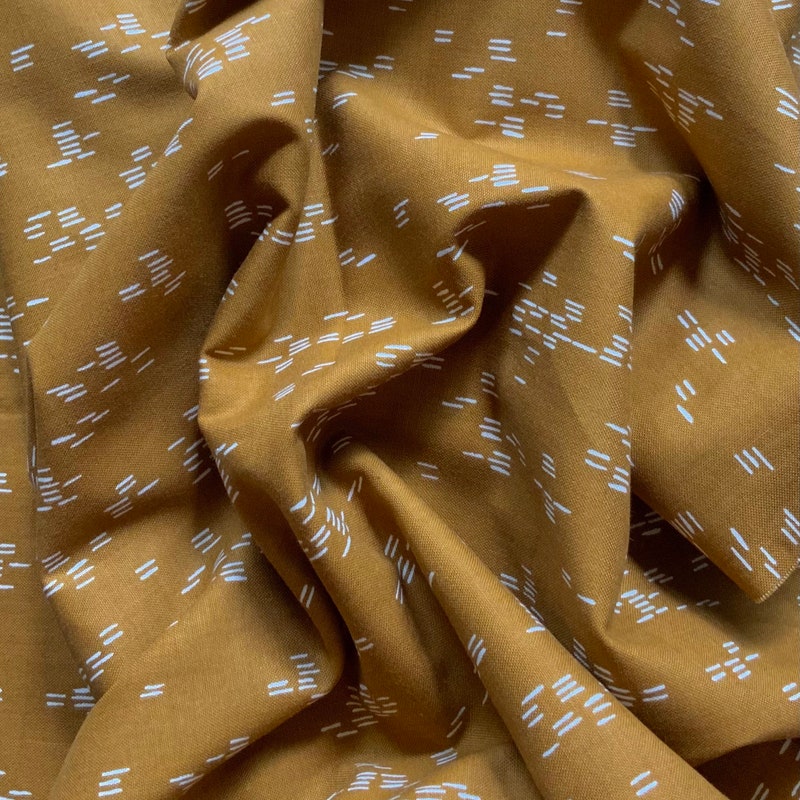 Mustard Fabric - Etsy