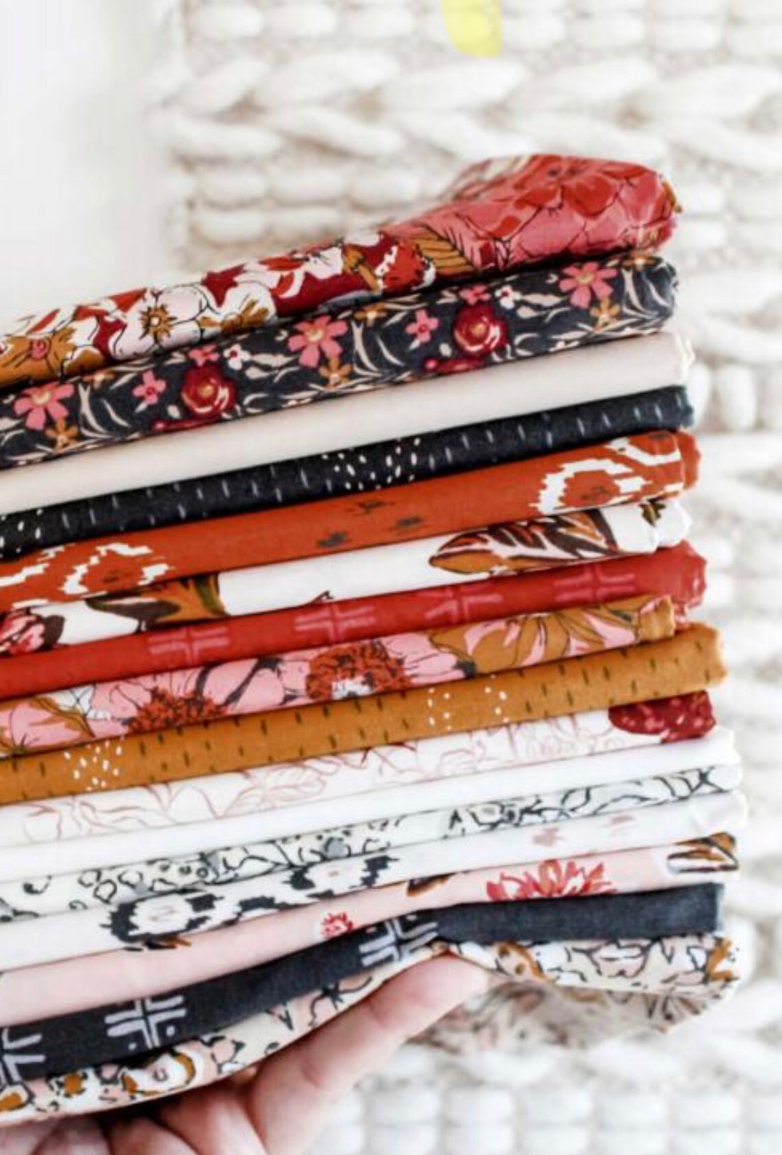 Kismet Collection Fabric Bundle: Floral Quilting, Tribal Details - Etsy