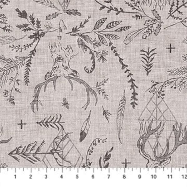 Figo Forest Fable Fabric - Etsy