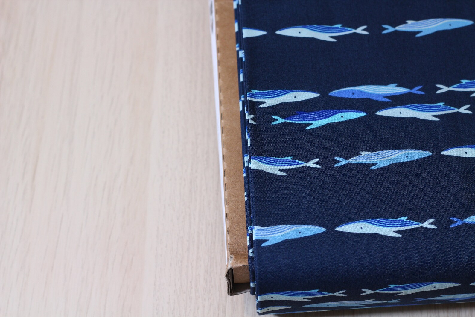 Oceania Nightlight Fabric Fabric by the Yard Whales Sharks | Etsy