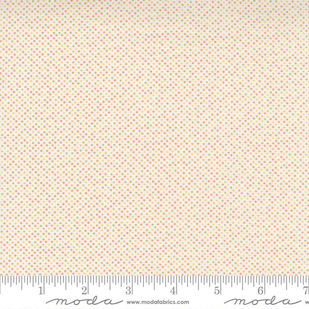 Baumwollstoff Multi Dot - Moda Fabrics - Etsy Österreich