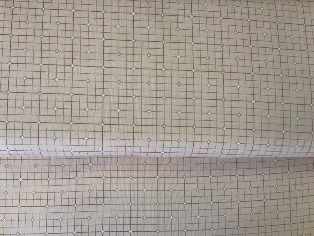Grid in Rose Fabric by the Yard, Fat Quarter, 1/2 Yard FIGO Fabrics ...