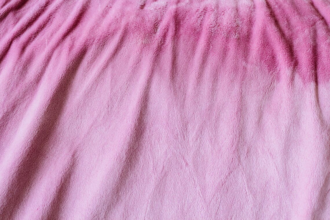 Solid Dusty Rose Minky, Pink Plush Fabric Dusty Rose Fabric by the Yard ...
