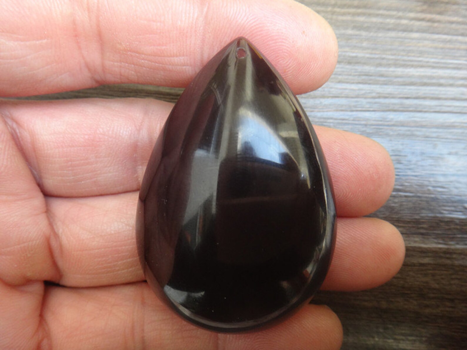 Natural Ice Kind of Rainbow Eye Obsidian Pendant Water Drip | Etsy