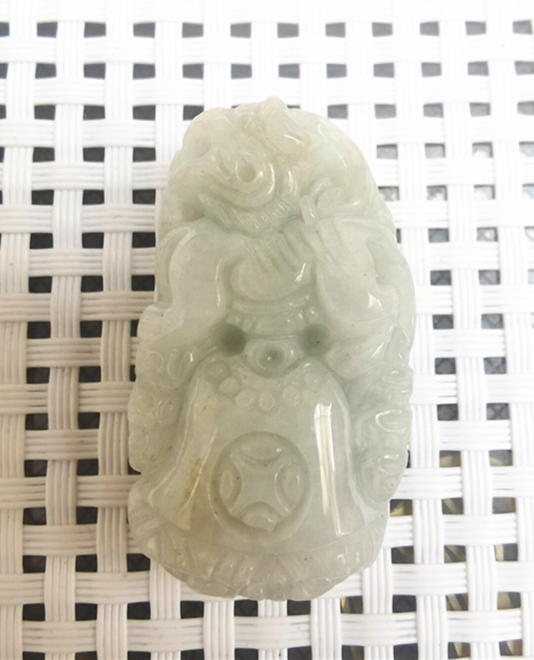 Natural Green Jade Pendant Jade Tiger Lucky Charm IMG_20210 - Etsy