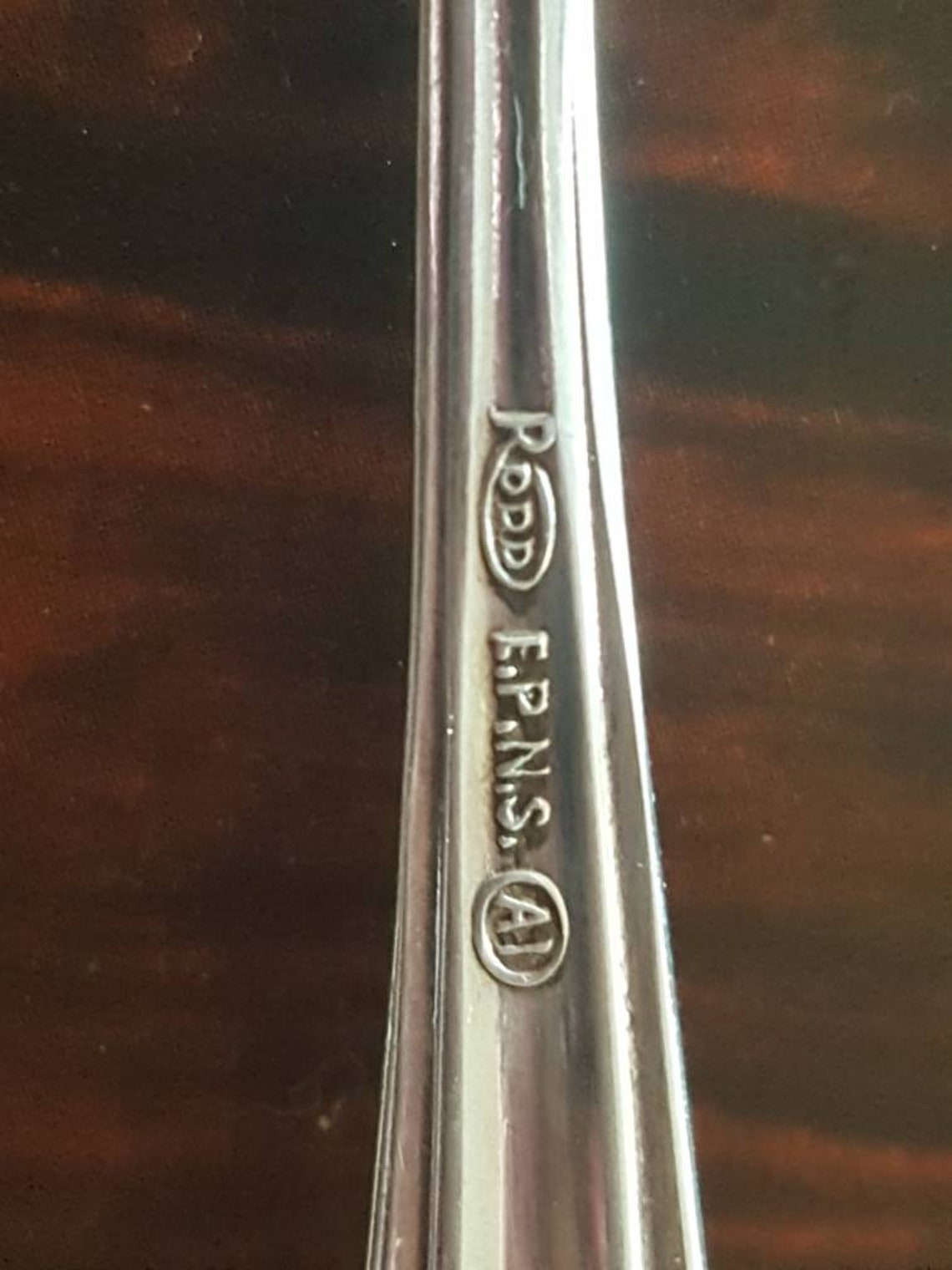 Vintage Rodd Silver Flatware Fish or Dessert Forks and Splades in ...