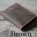 Leather Journal Cover for Field Notes Moleskine Cahier Notebook Pocket ...