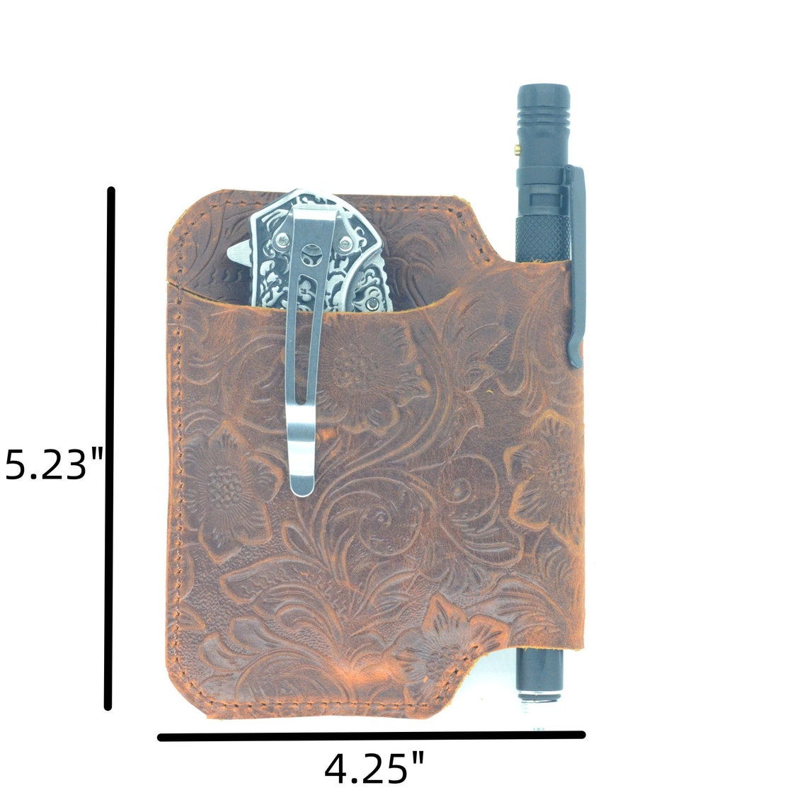 Genuine Leather Multitool Belt Sheath Organizer EDC Belt - Etsy