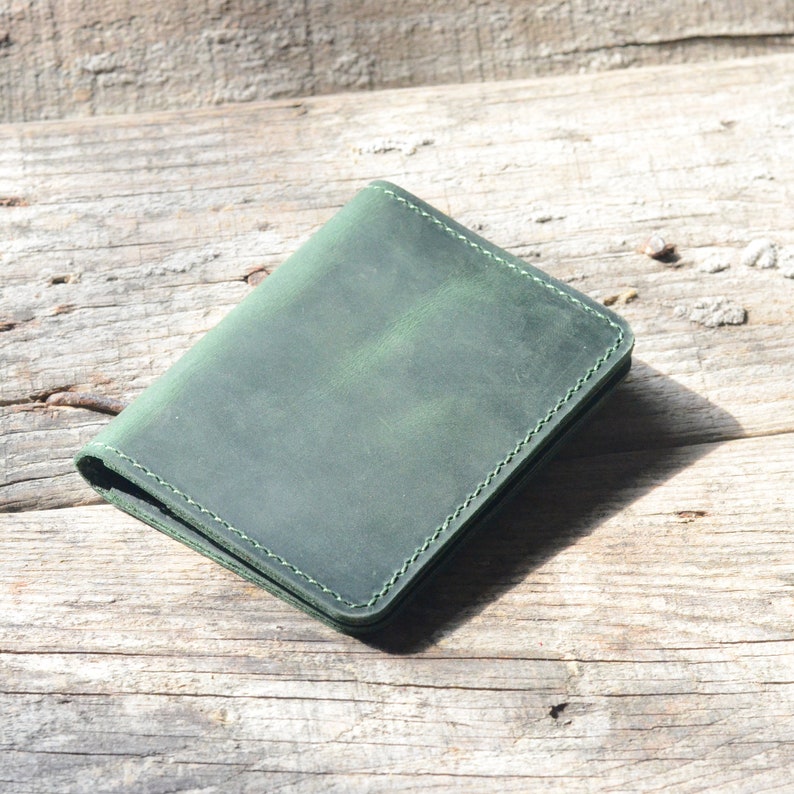 Personalized Minimalist Bifold Wallet Men's Minimalist - Etsy