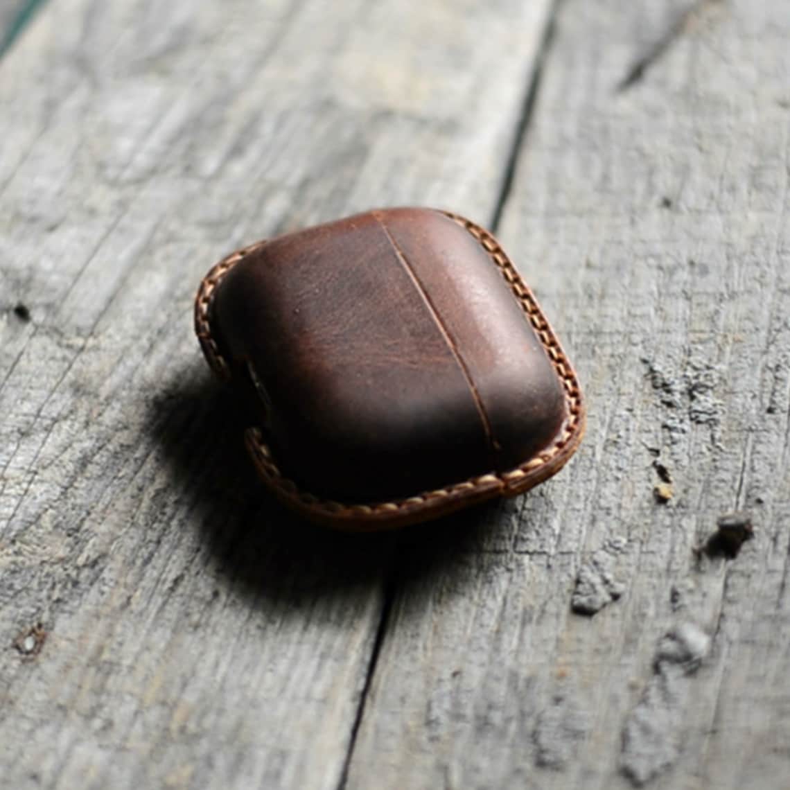 Genuine Leather Distressed Leather for Airpods Pro Full - Etsy