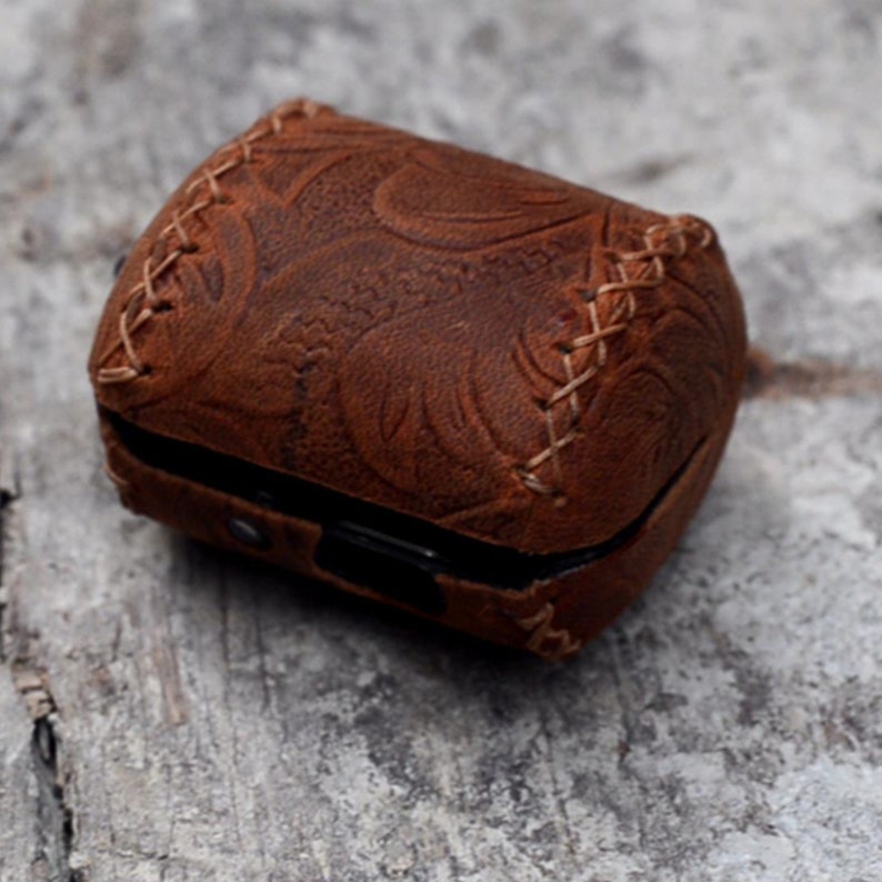 Genuine Leather Distressed Leather for Samsung Galaxy Buds 2 - Etsy