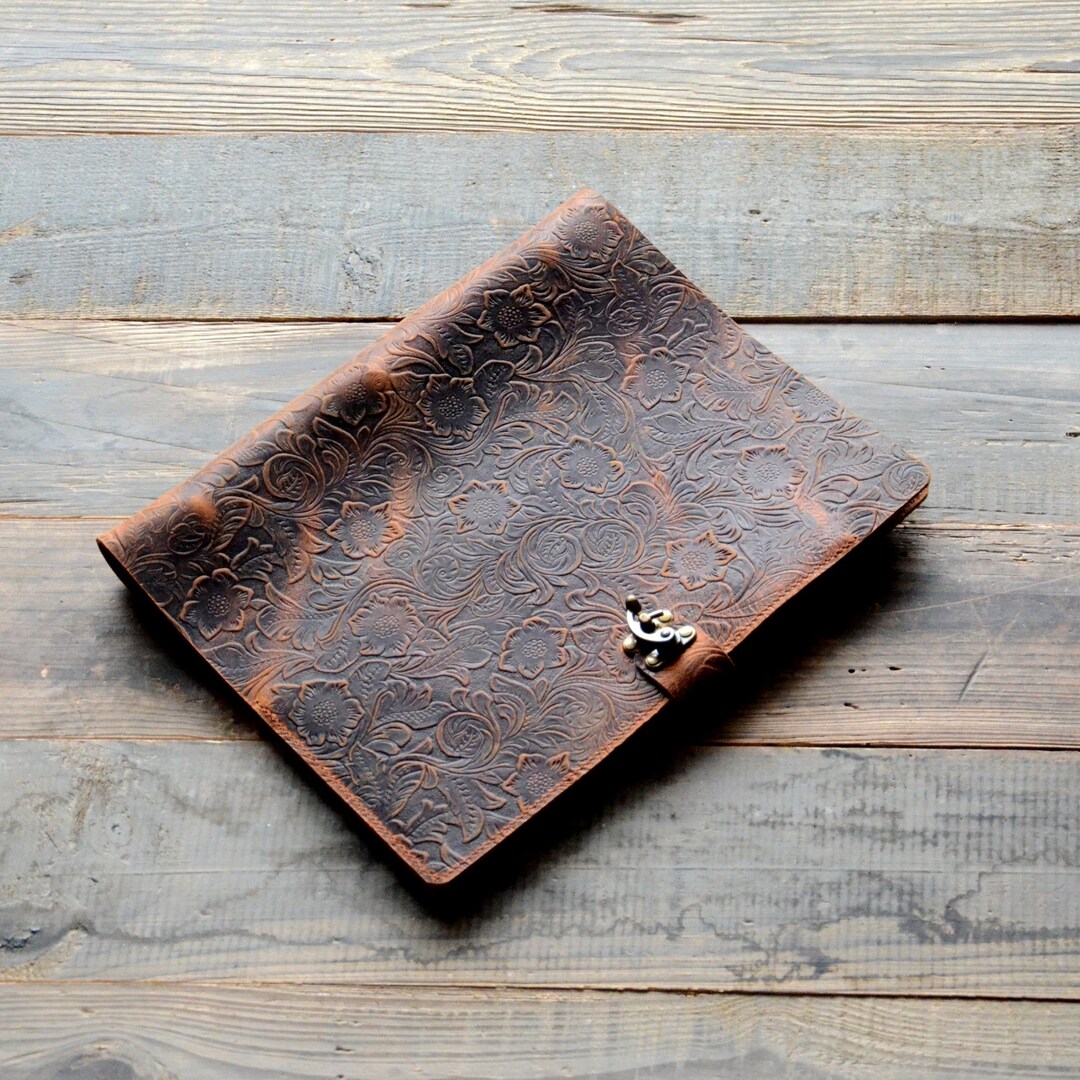 Personalized A4 3 Ring Binder Leather Cover 3 Hole 8.5 X - Etsy