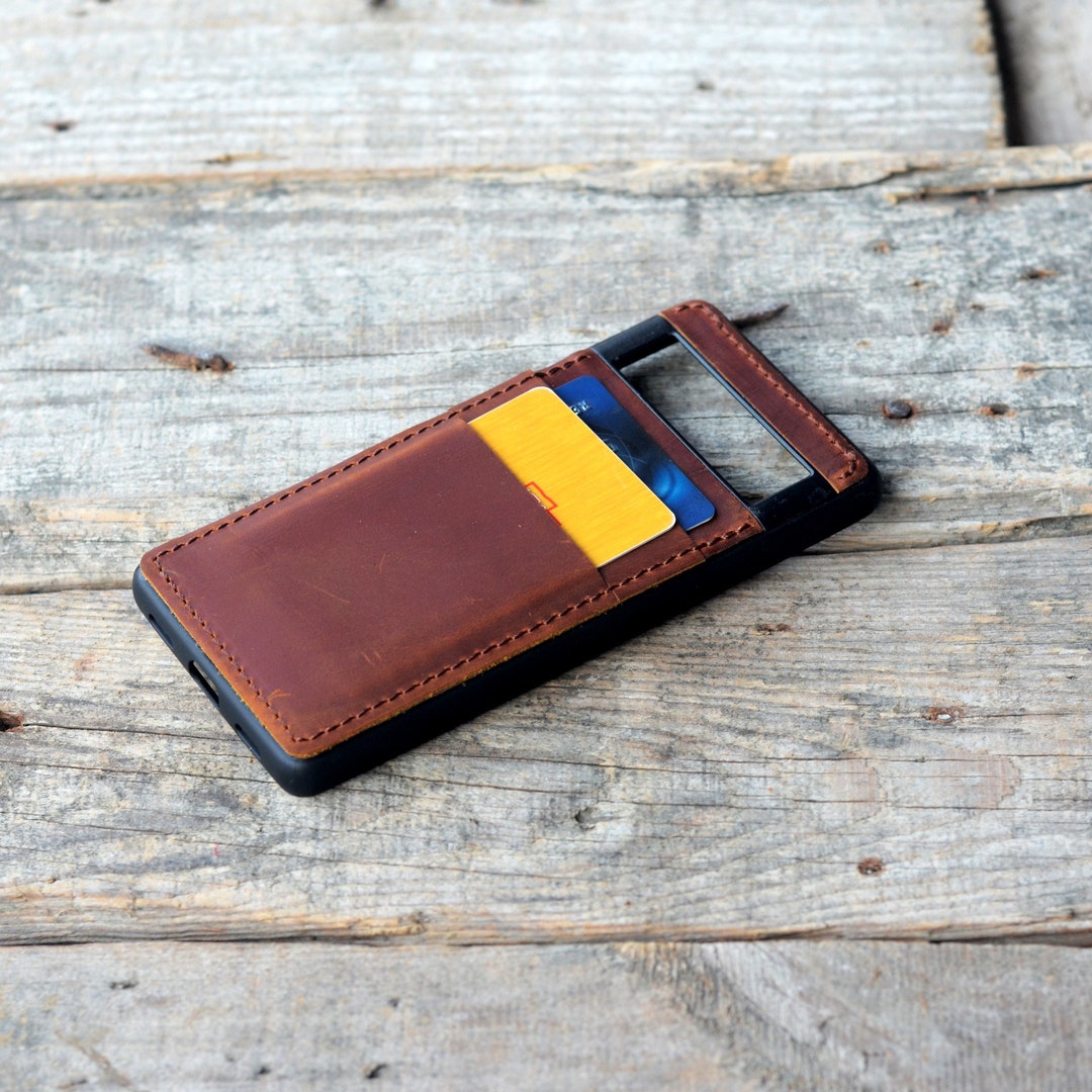 Genuine Leather Google Pixel 7A, Pixel 7 Pro Leather Case Back Cover ...