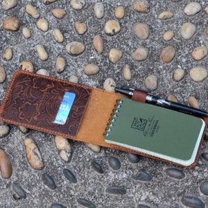 Genuine Leather Notebook Cover for Portage Pocket Notebook Cover ...