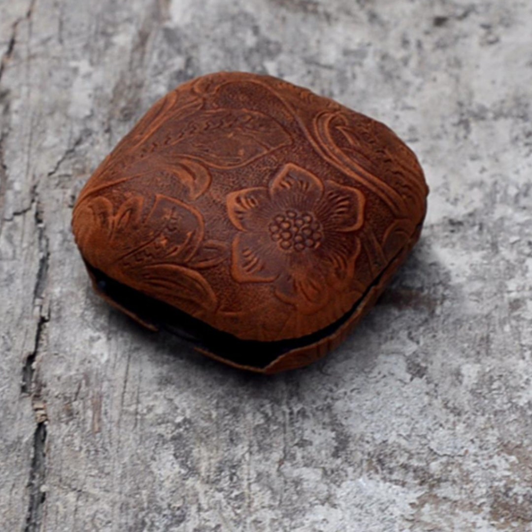 Genuine Leather Distressed Leather for Samsung Galaxy Buds 2 Pro / Live ...