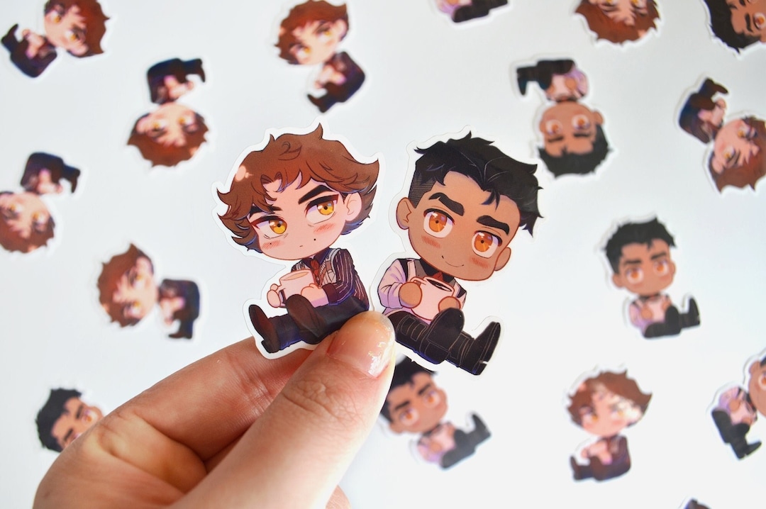 Arcane Viktor or Jayce Chibi Sticker Arcane Jayvik - Etsy