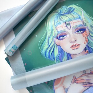 The Oracle Large Poster Limited Edition - Etsy