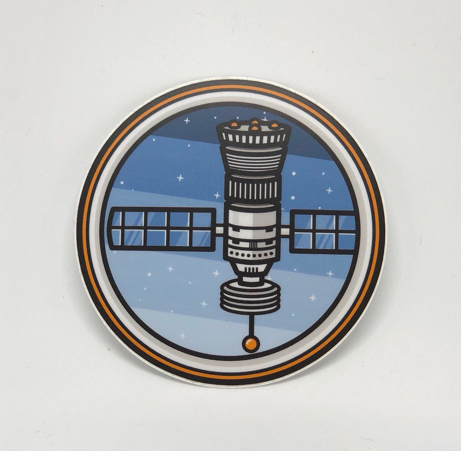 Satellite Sticker for Laptop, Sticker for Yeti Cup, Space Sticker, Cute ...