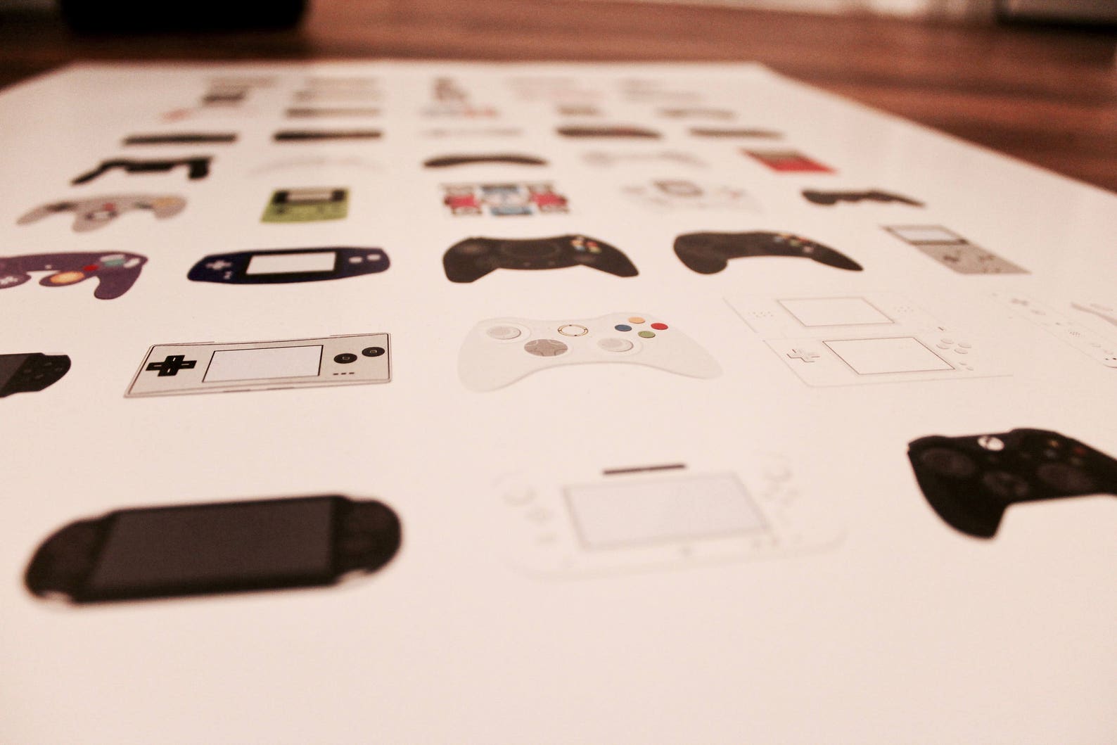 Videogame Controllers Poster Birthday Gift Christmas Gift | Etsy