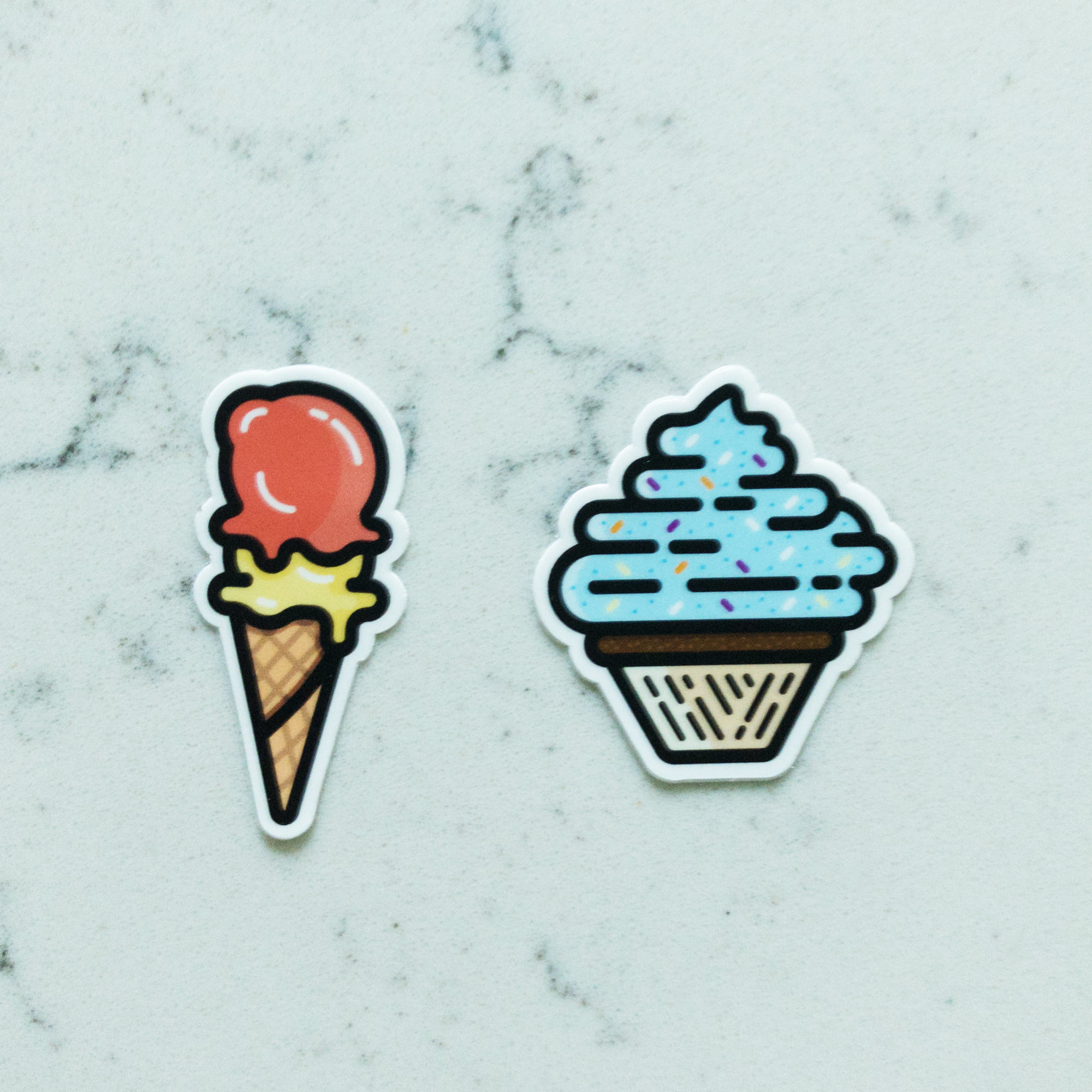 Food Stickers Stickers 5 Pack Food Sticker Set Monthly - Etsy