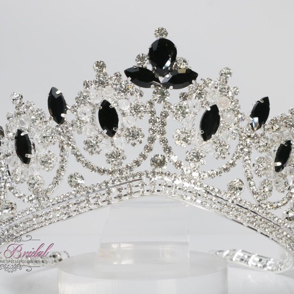 Black Tiara - Etsy