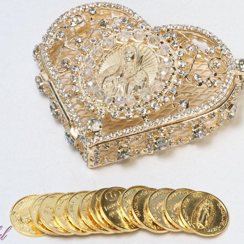 Wedding Arras Gold Box - Etsy