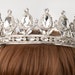FAST SHIPPING!! Silver Round Crown, Royal Crown, Full Crown, Tiara ...