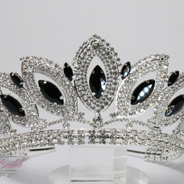 Black Tiara - Etsy