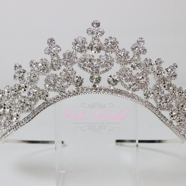 Silver Tiara - Etsy