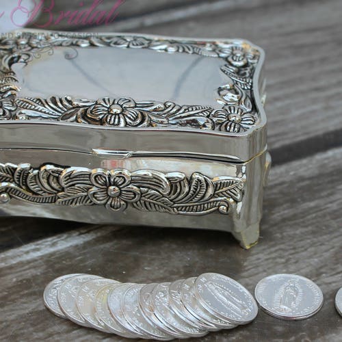 NEW Wedding Arras Arras De Boda Unity Coins Treasurer - Etsy