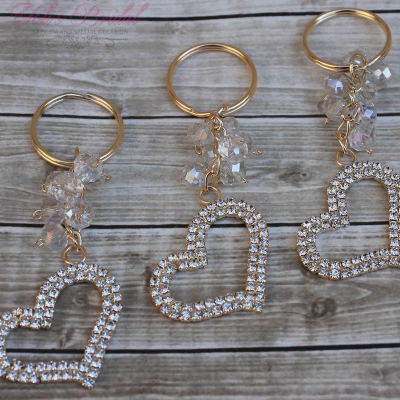 Heart Key Chain - Etsy