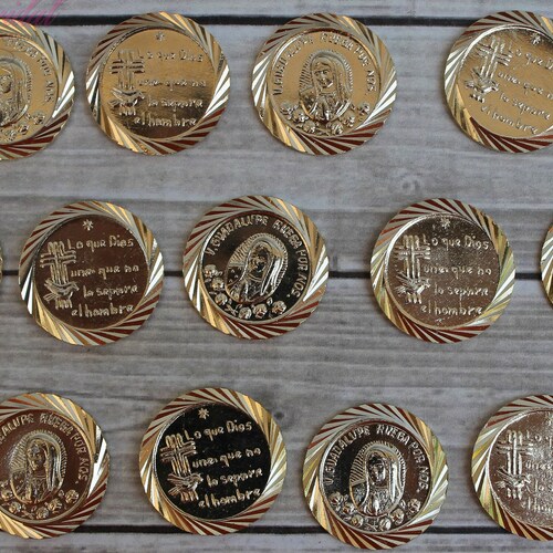 FAST SHIPPING Wedding Coins Unity Coins Wedding Arras - Etsy