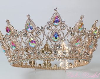 Full Round Pageant Crown - Etsy