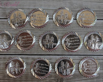 FAST SHIPPING!!! Wedding Coins, Unity Coins, Wedding Arras, Unity Arras ...