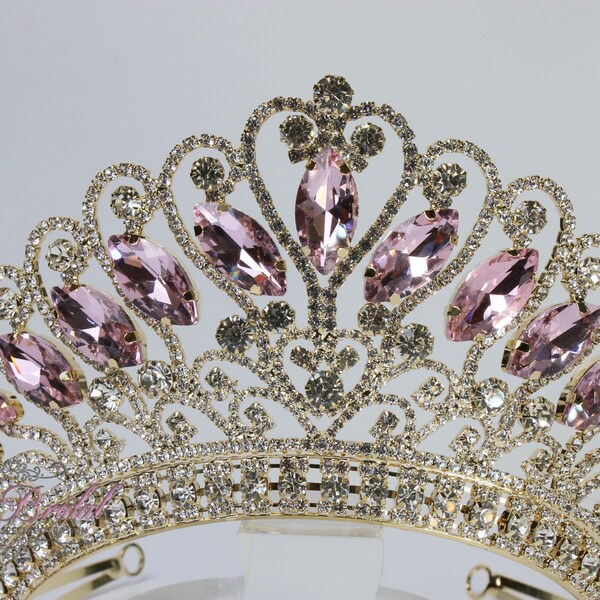 Pink Tiara - Etsy