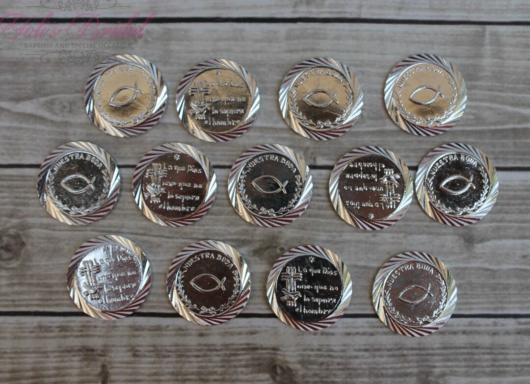 FAST SHIPPING!!! Wedding Coins, Unity Coins, Wedding Arras, Unity Arras ...