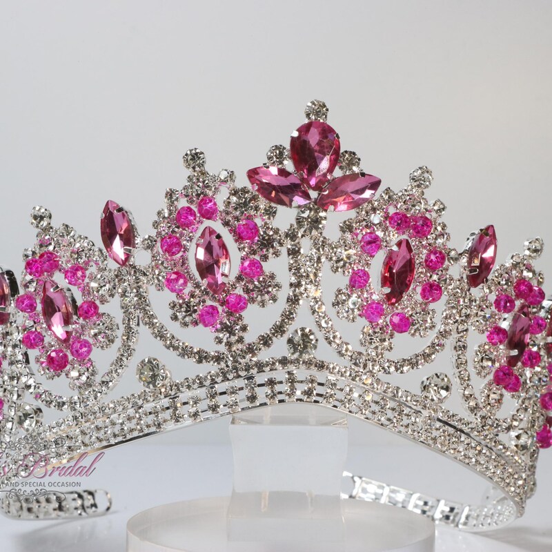 Pink Tiara - Etsy