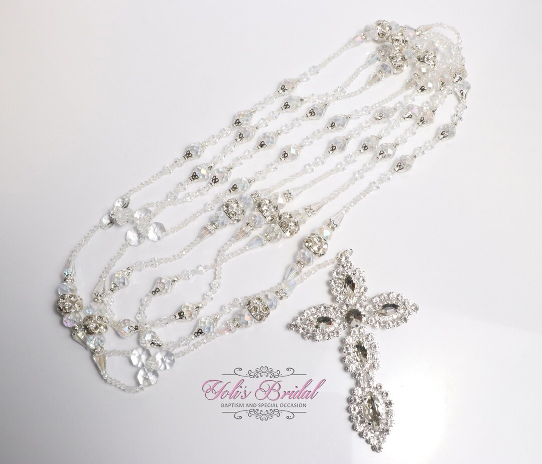 FAST SHIPPING!! Beautiful Sparkling Silver Wedding Lasso, Wedding Lasso ...