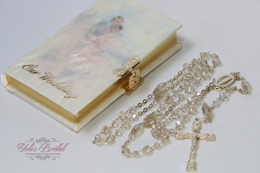 NEW! Wedding Missal, English Wedding Missal With Rosary, Wedding ...