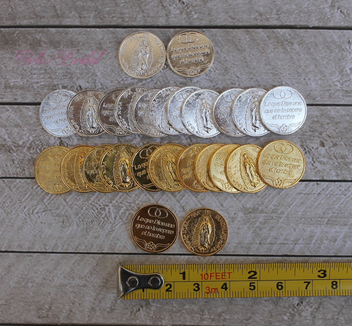 FAST SHIPPING Wedding Coins Unity Coins Wedding Arras - Etsy