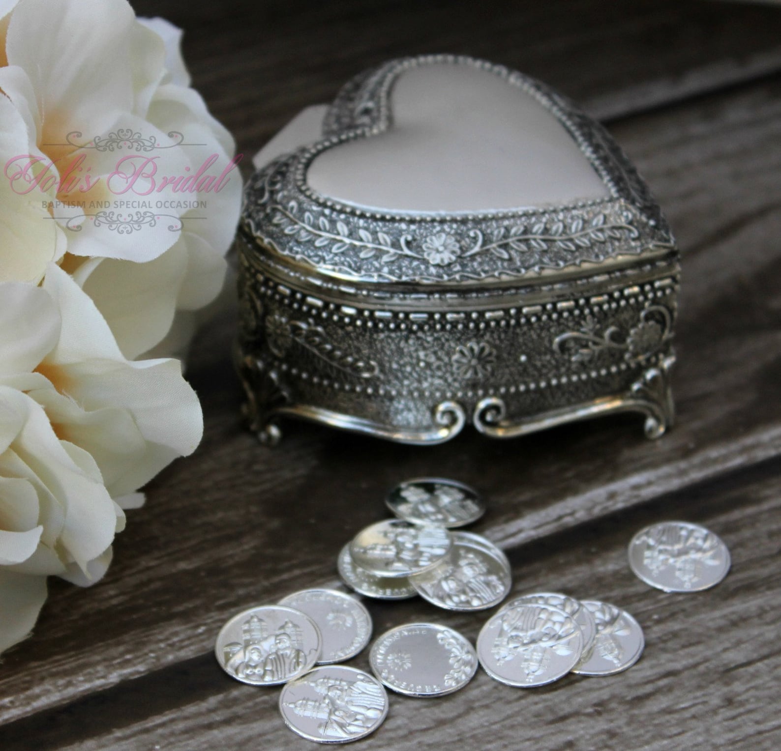 NEW!!! Wedding Arras, Arras De Boda, Unity Coins, Treasurer Chest ...