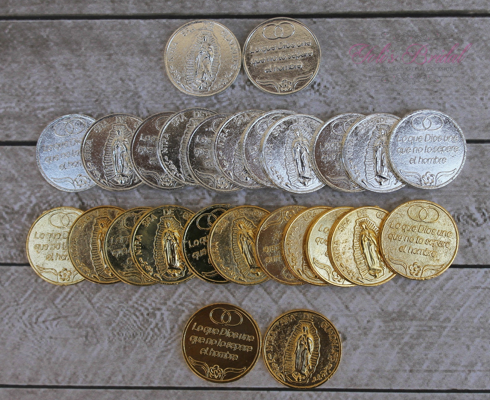 FAST SHIPPING!!! Wedding Coins, Unity Coins, Wedding Arras, Unity Arras ...