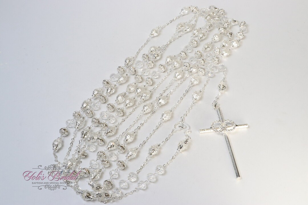FAST SHIPPING!! Beautiful Sparkling Silver Wedding Lasso, Wedding Lasso ...