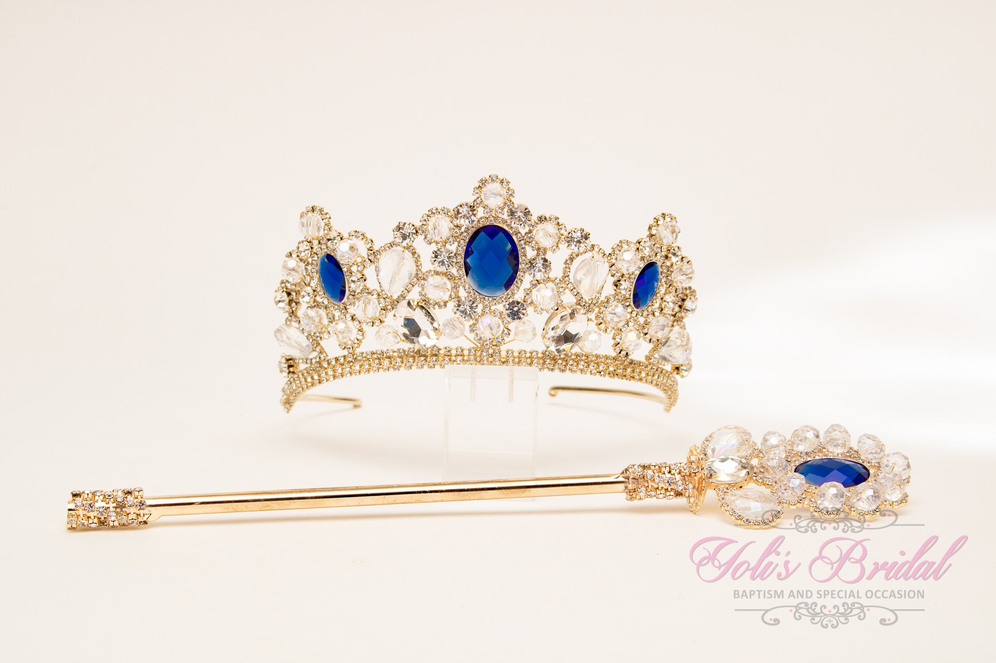 FAST SHIPPING Beautiful Gold Girl Sparkling Tiara With | Etsy