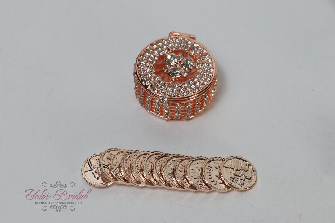 Beautiful Rose Gold Ring Box, Wedding Gift, Wedding Ring Bearer ...