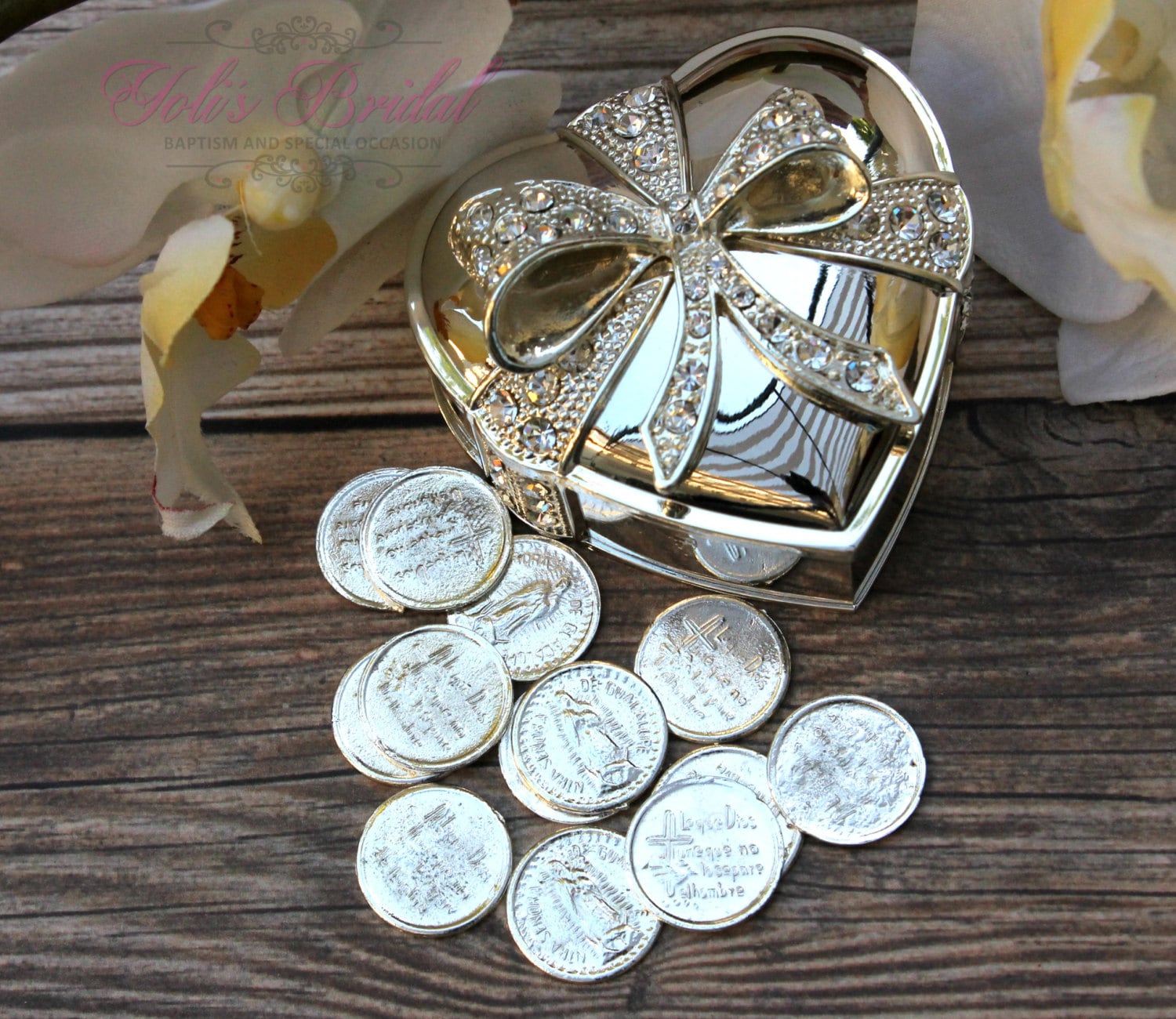 Wedding Arras, Arras De Boda, Unity Coins, Treasurer Chest Wedding ...