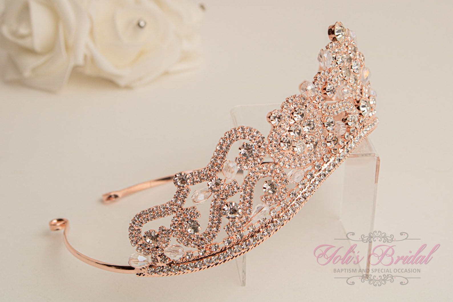 FAST SHIPPING Rose Gold Girl Tiara Gorgeous Rose Gold | Etsy