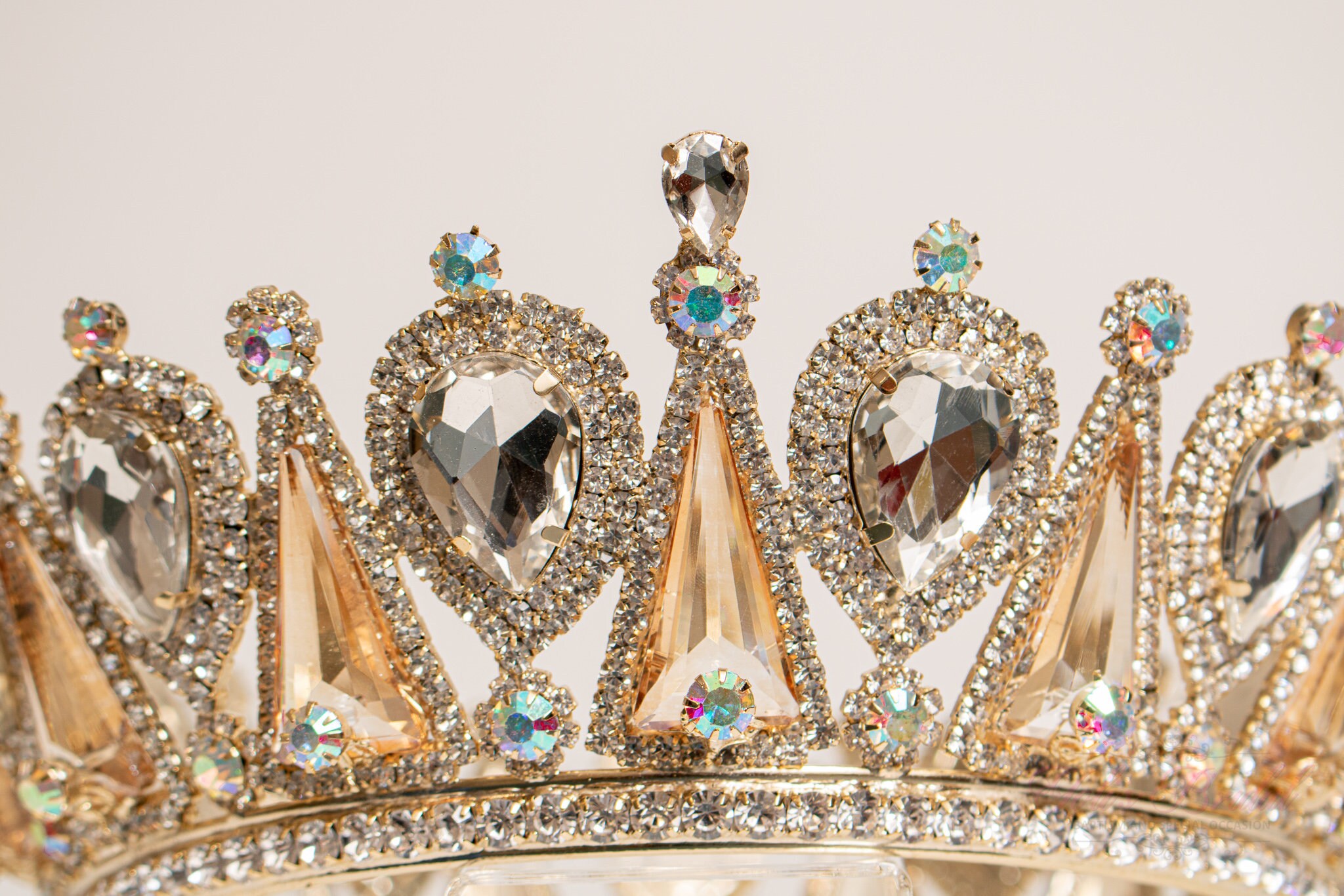 FAST SHIPPING Gold Round Crown Circular Crown Full Crown - Etsy