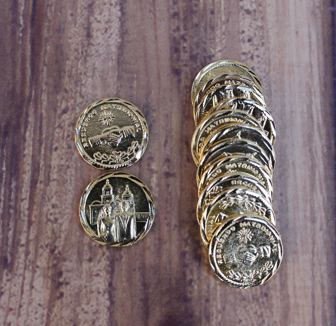 FAST SHIPPING!! Wedding Coins, Unity Coins, Wedding Arras, Unity Arras ...